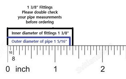 Heavy Duty 3 Way Corner Lean to Down Slope Slant Angle Canopy Fitting ...