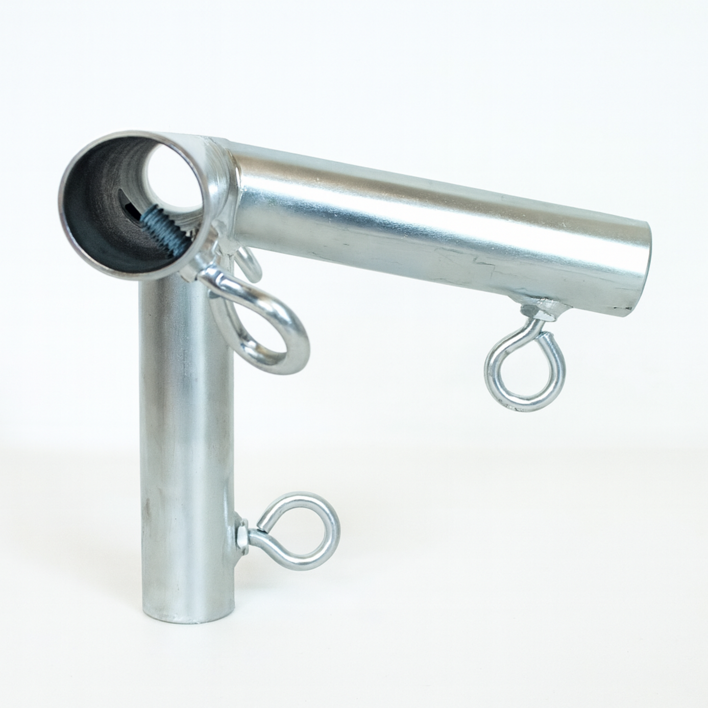 Heavy Duty 4 Way Top Lean to Down Slope Slant Angle Canopy Fitting - 3/ ...